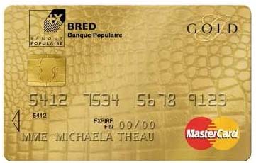 Carte Bred Affinity - Bred Banque Populaire